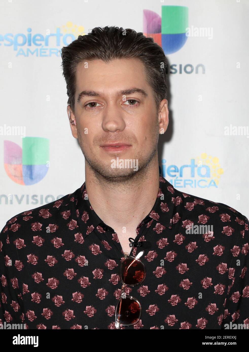 MIAMI, FL-July 26: Actor Rafael Casal posses during Univision's ...