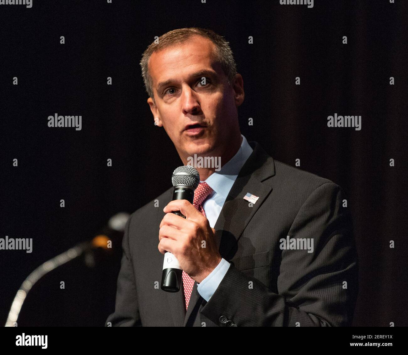 Corey Lewandowski, campaign manager for Donald Trump's 2016 campaign ...