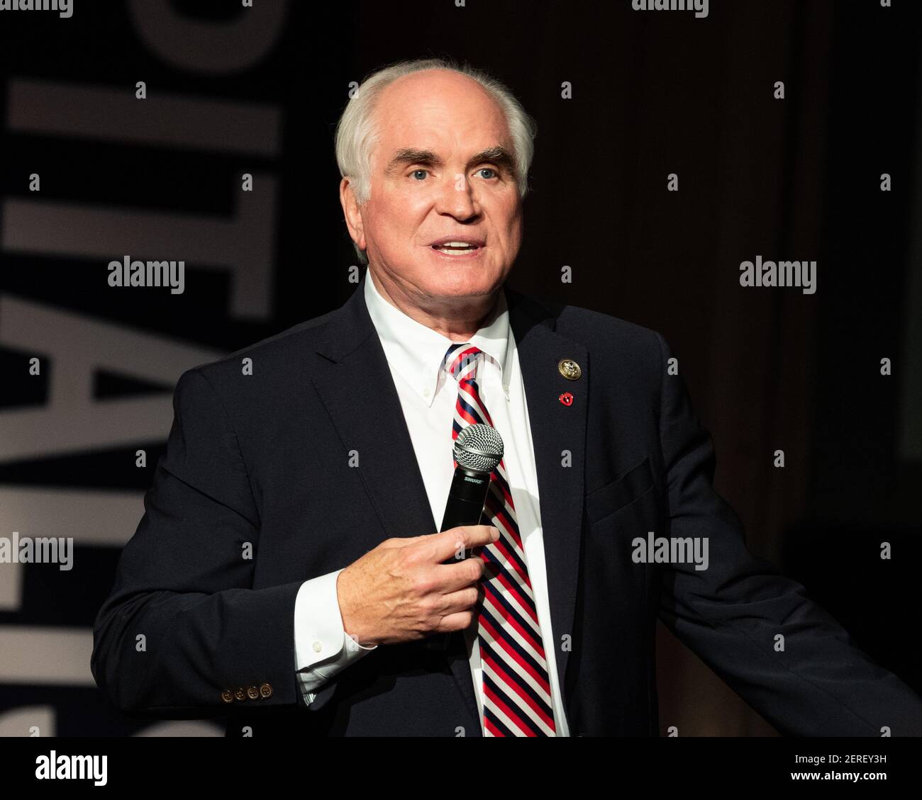 U.S. Representative Mike Kelly (R-PA) speaking at the Turning Point ...