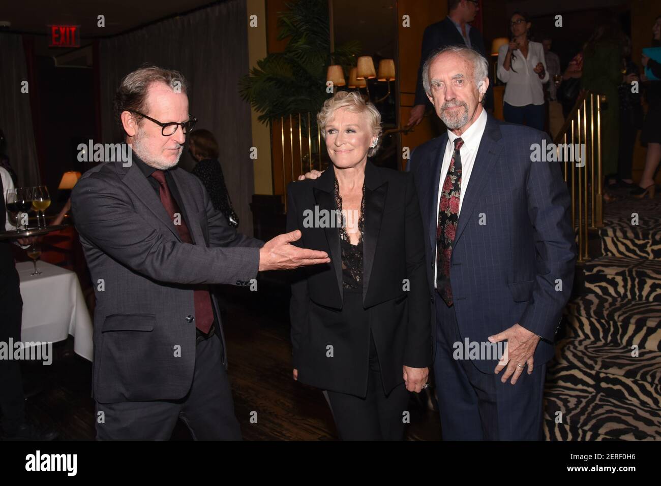 Bjorn Runge, Glenn Close and Jonathan Pryce attend Special New York ...