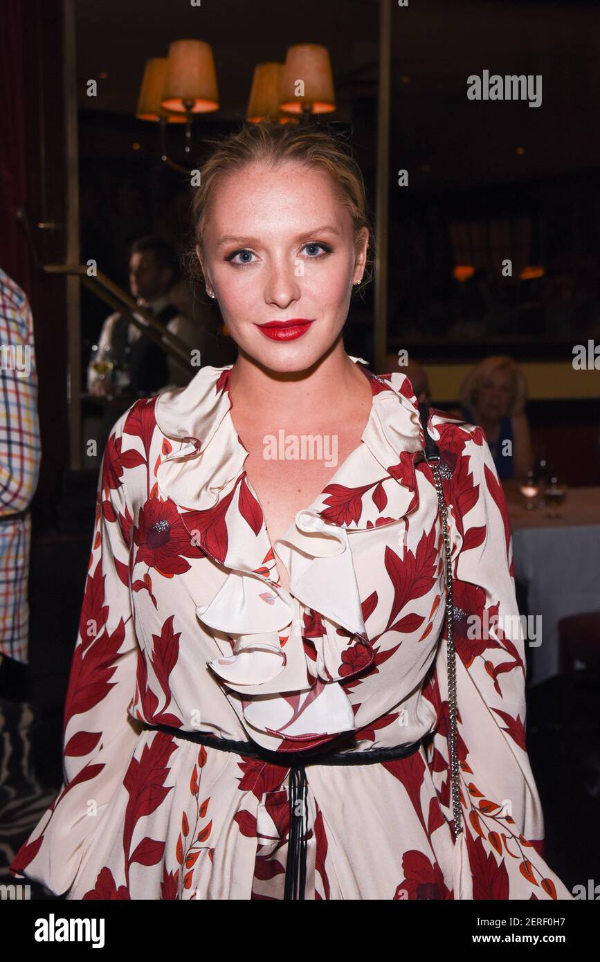 Annie Starke attends Special New York Screening of The Wife hosted by ...