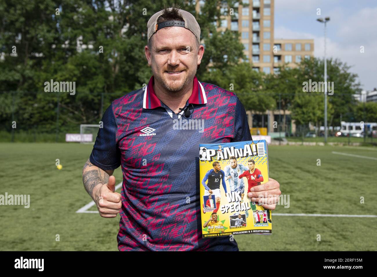 AMSTERDAM , 04-06-2018 , voetbal battle John de Mol - Esra Neter (Photo ...