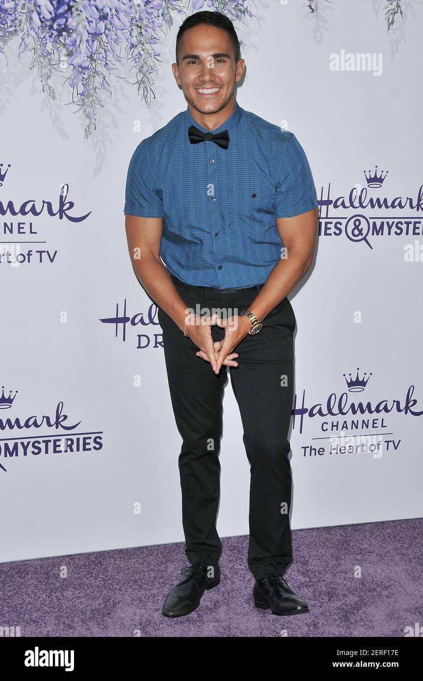 Carlos Pena Vega arrives at the Hallmark Channel and Hallmark Movies ...