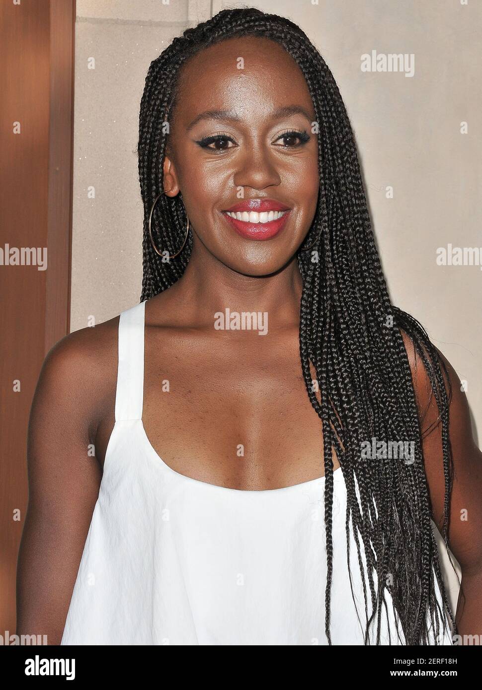 Rukiya Bernard arrives at the Hallmark Channel and Hallmark Movies & Mysteries Summer 2018 TCA ...