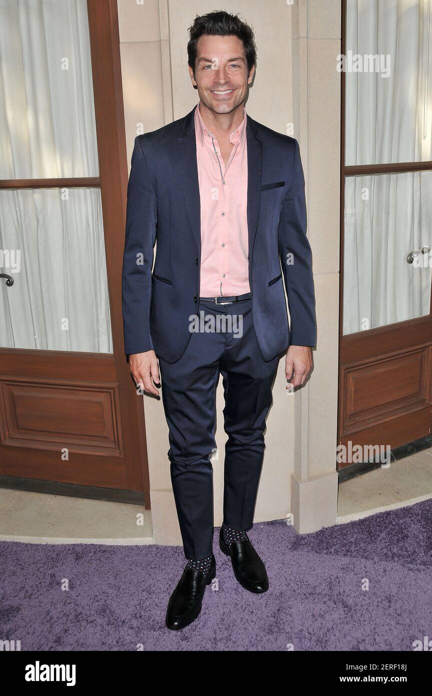 Brennan Elliott arrives at the Hallmark Channel and Hallmark Movies ...