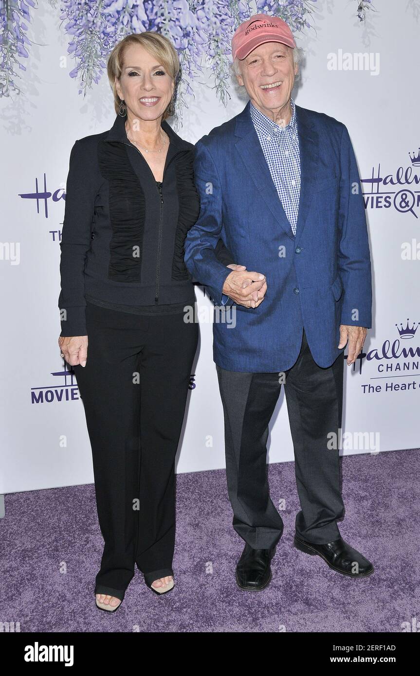 (R-L) SQuire Rushnell and Guest at the Hallmark Channel and Hallmark ...