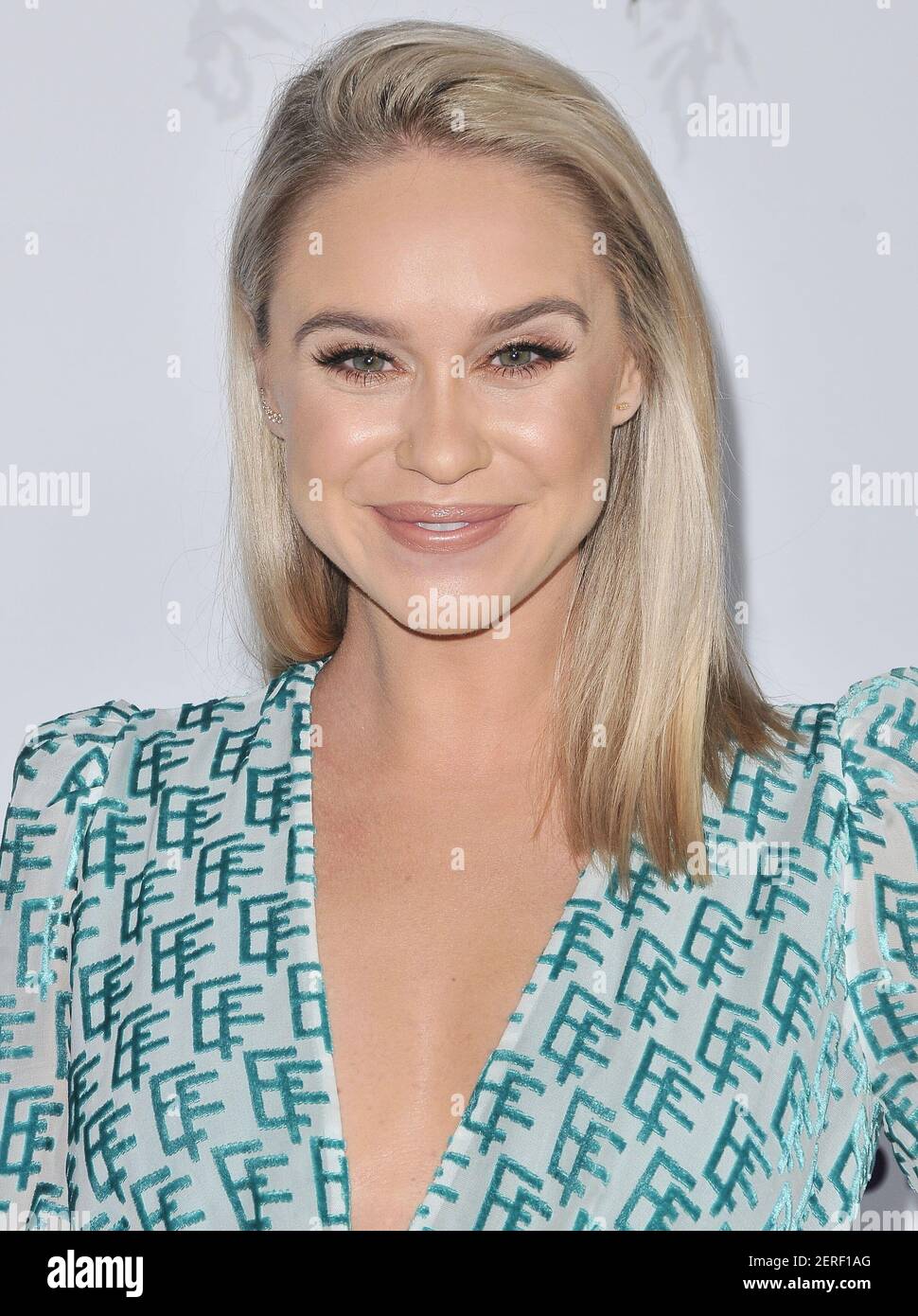 Becca Tobin arrives at the Hallmark Channel and Hallmark Movies ...