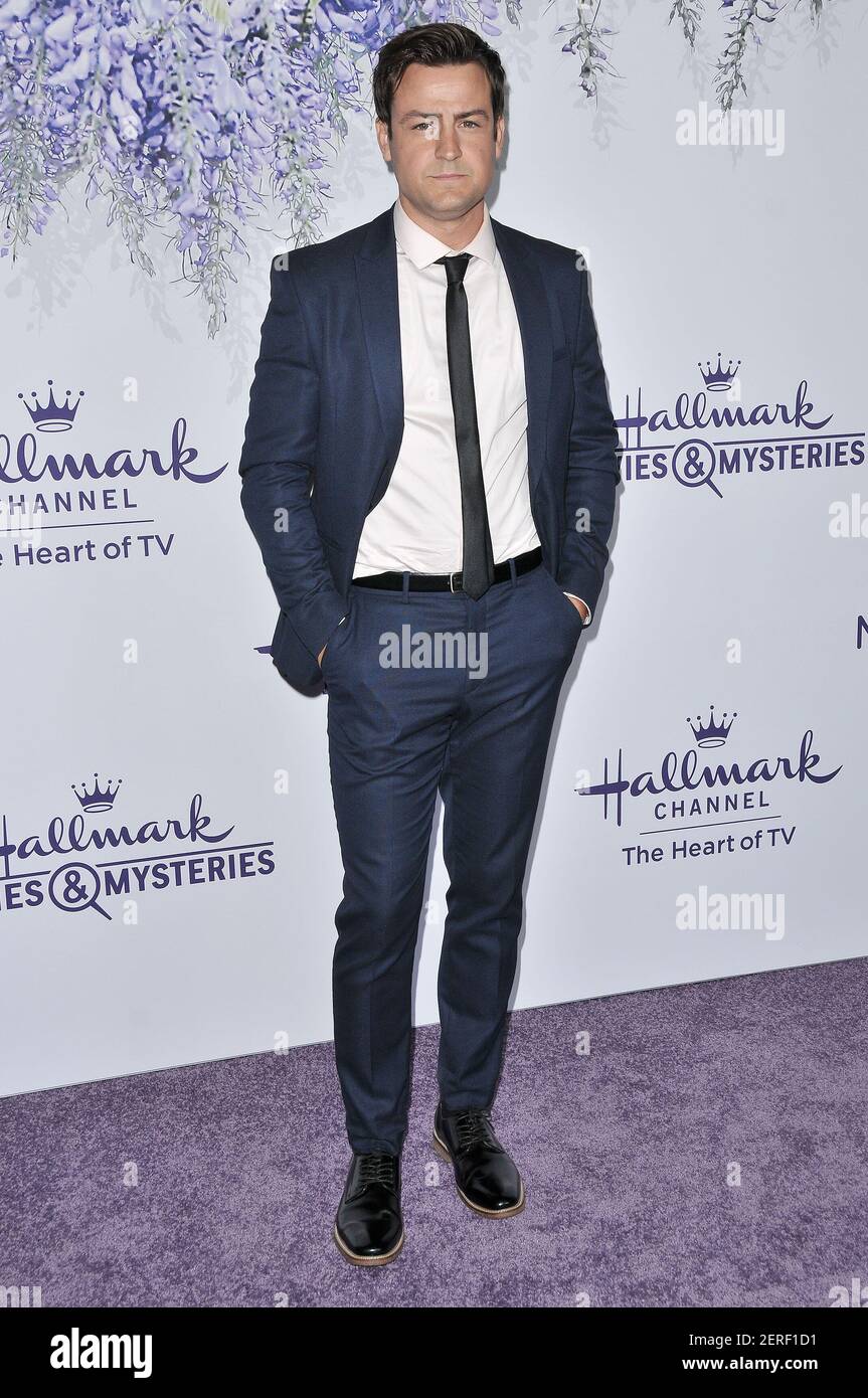 Tyler Hynes arrives at the Hallmark Channel and Hallmark Movies ...