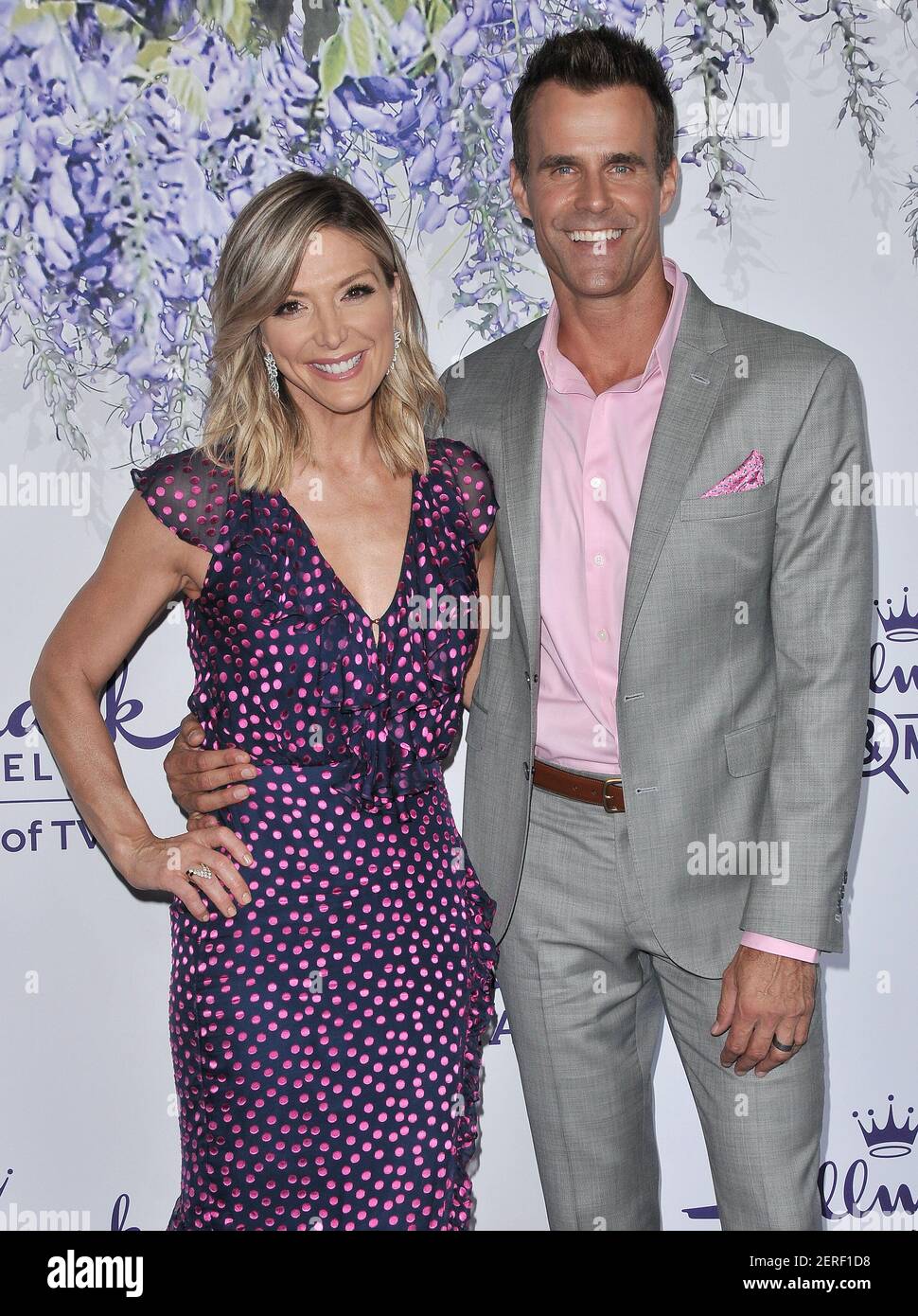 (L-R) Debbie Matenopoulos and Cameron Mathison at the Hallmark Channel ...
