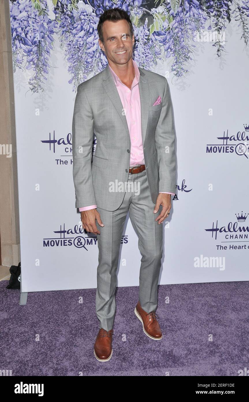 Cameron Mathison arrives at the Hallmark Channel and Hallmark Movies ...