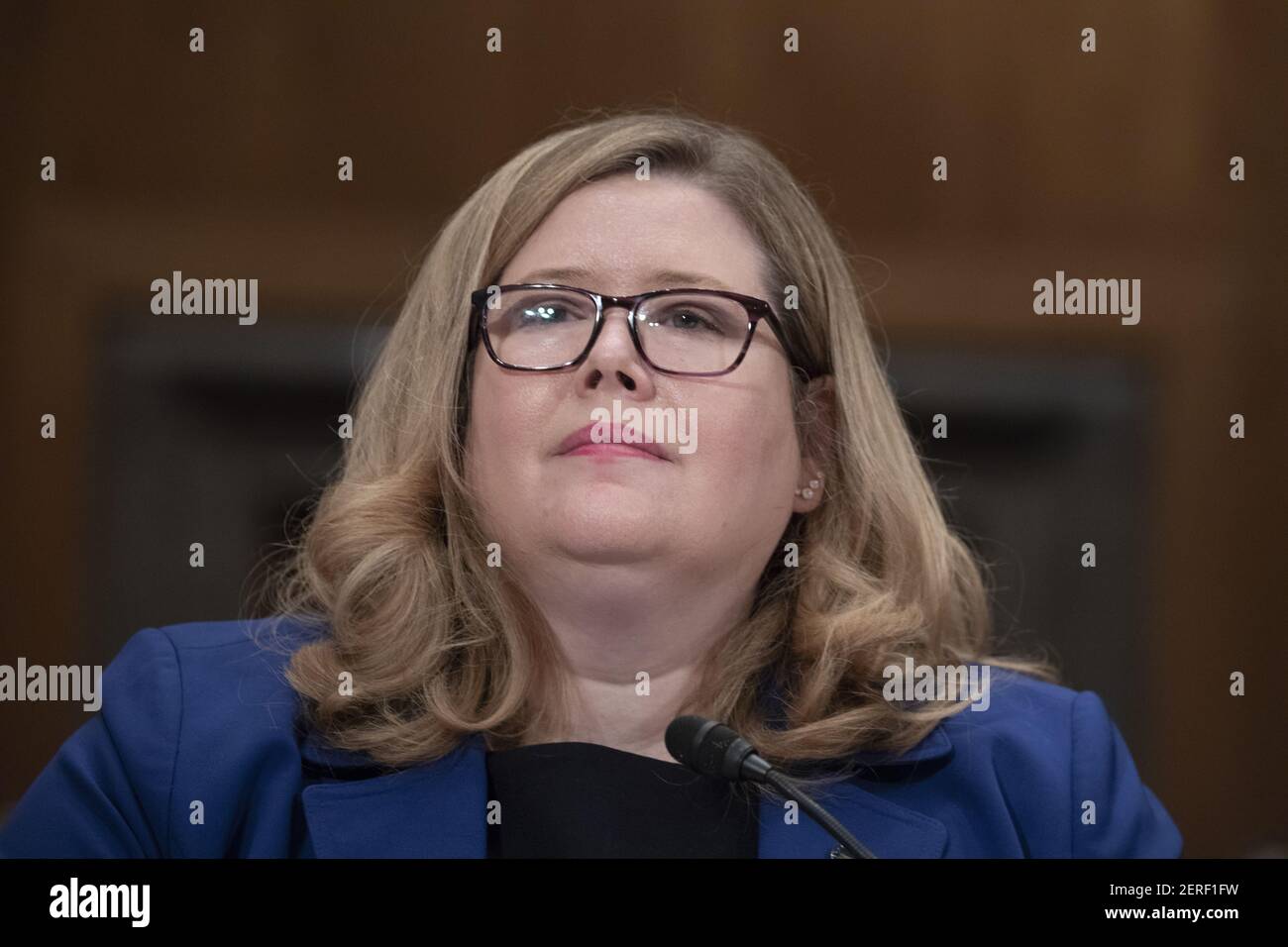 Administrator of the General Services Administration Emily Murphy ...