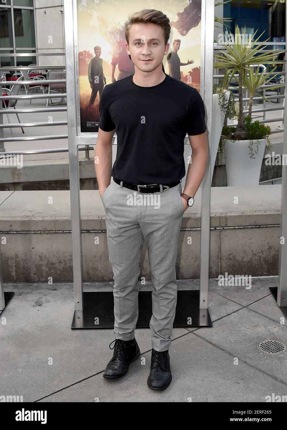 HOLLYWOOD, CA - JULY 26: Riley Costello at the special screening of ...