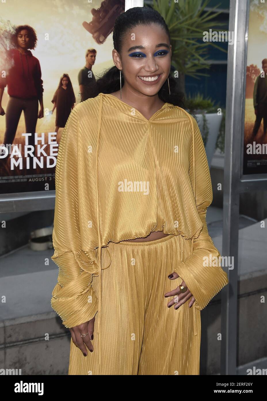 HOLLYWOOD, CA - JULY 26: Amandla Stenberg at the special screening of ...