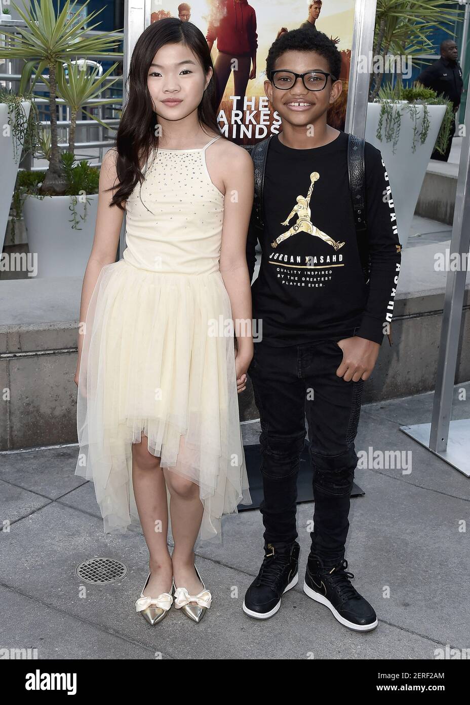 HOLLYWOOD, CA - JULY 26: Miya Cech and Lonnie Chavis at the special ...