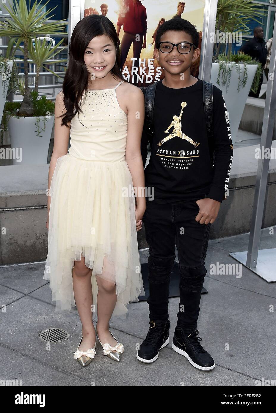 HOLLYWOOD, CA - JULY 26: Miya Cech and Lonnie Chavis at the special ...
