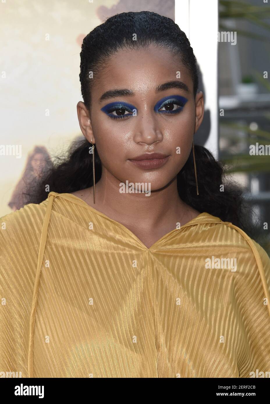 HOLLYWOOD, CA - JULY 26: Amandla Stenberg at the special screening of ...