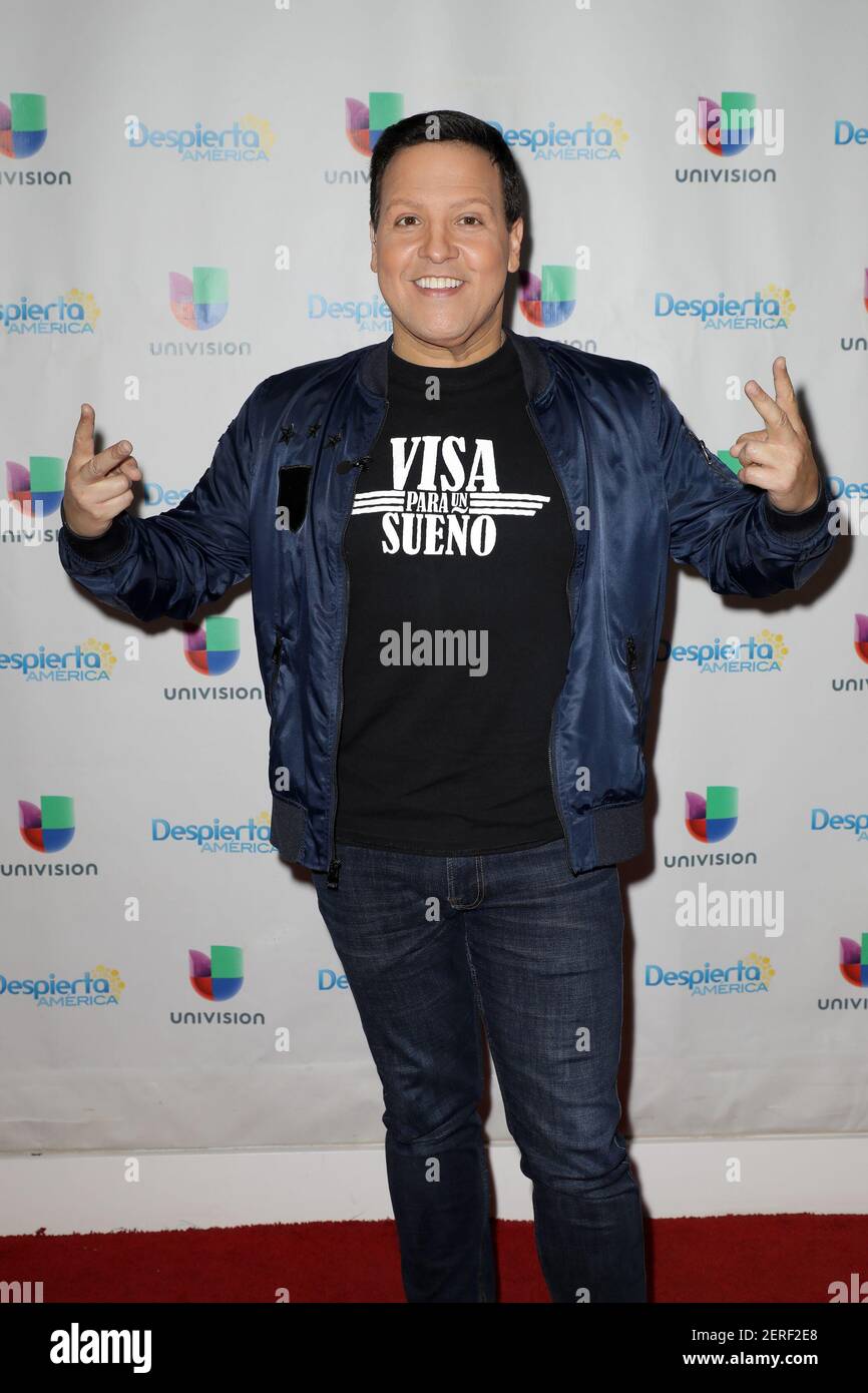 MIAMI, FL - JULY 27: Raul Gonzalez is seen on the set of 'Despierta ...