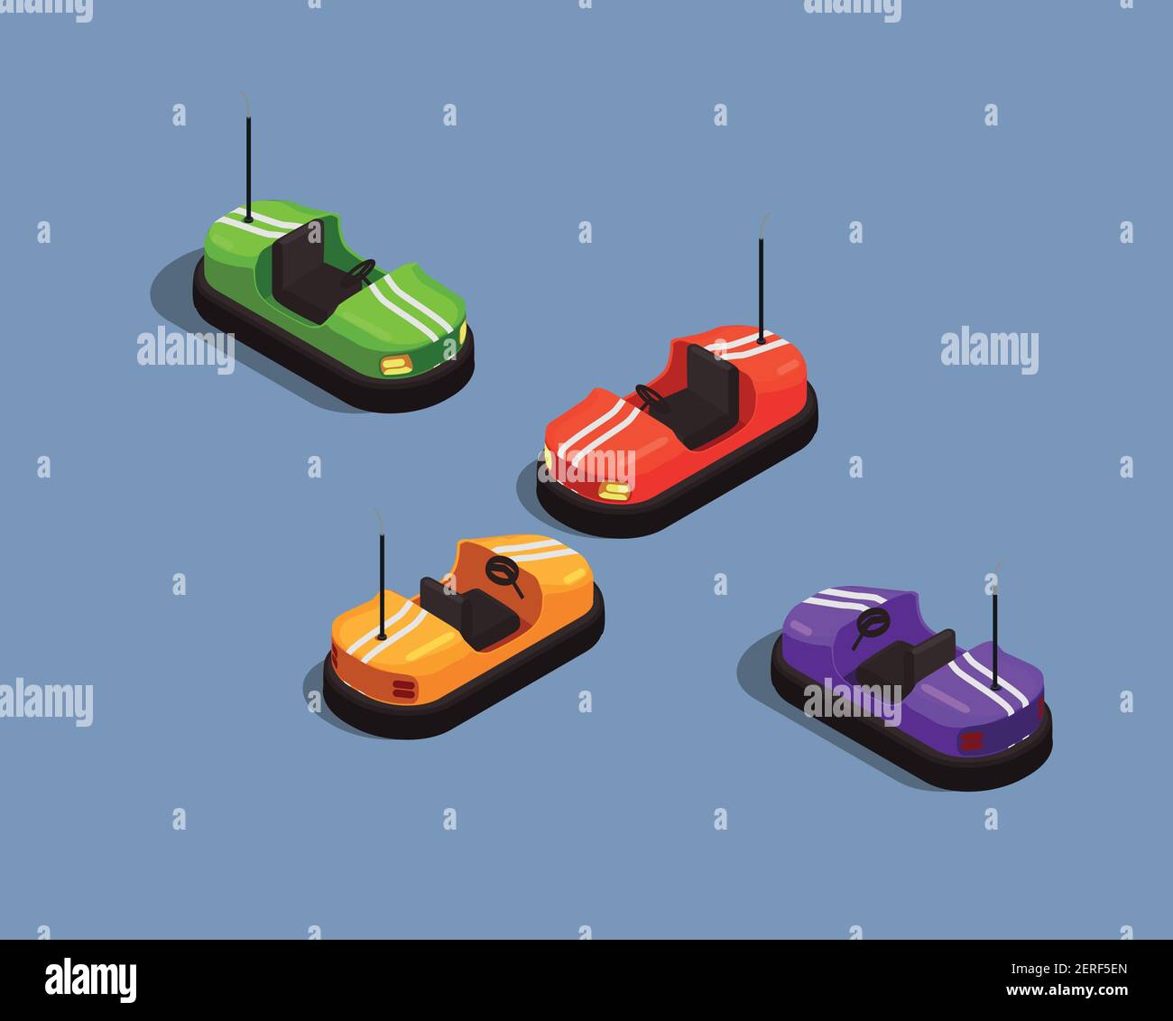 Bump in the car vector vectors hi-res stock photography and images - Alamy