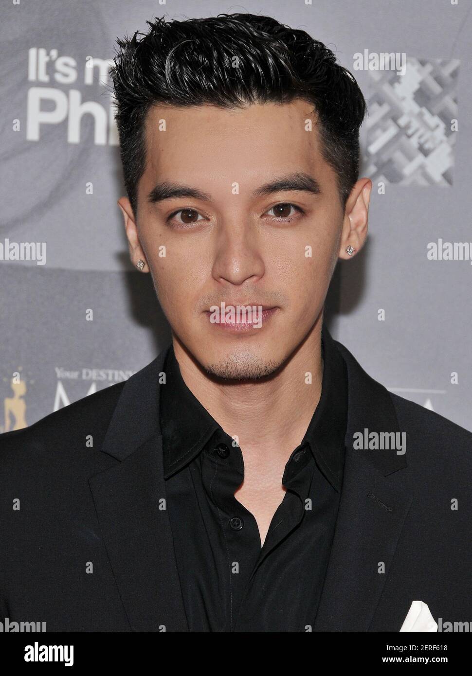 Actor Carlin James at the 2018 Miss Filipina International Beauty ...