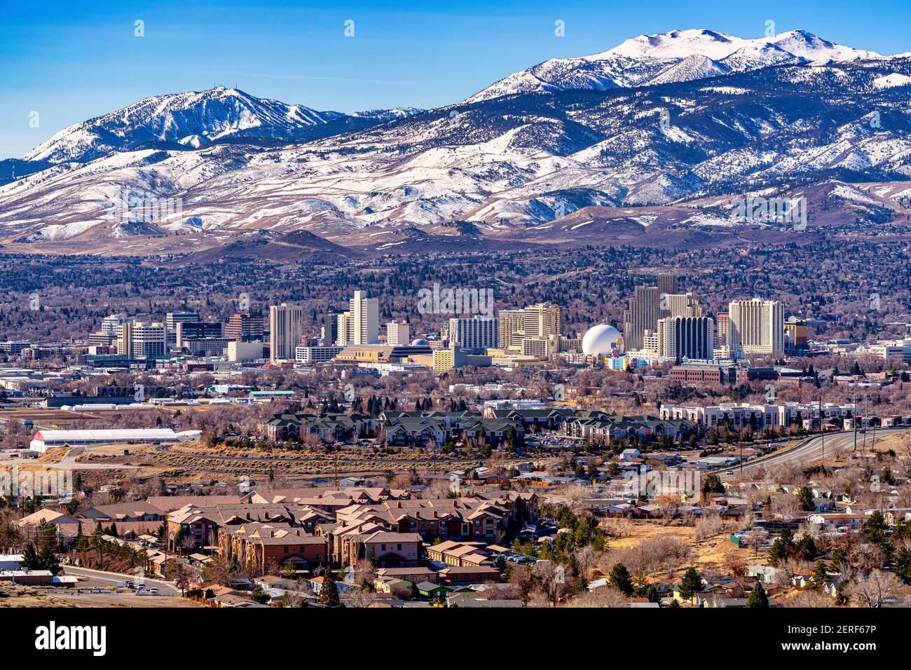Reno skyline hi-res stock photography and images - Alamy