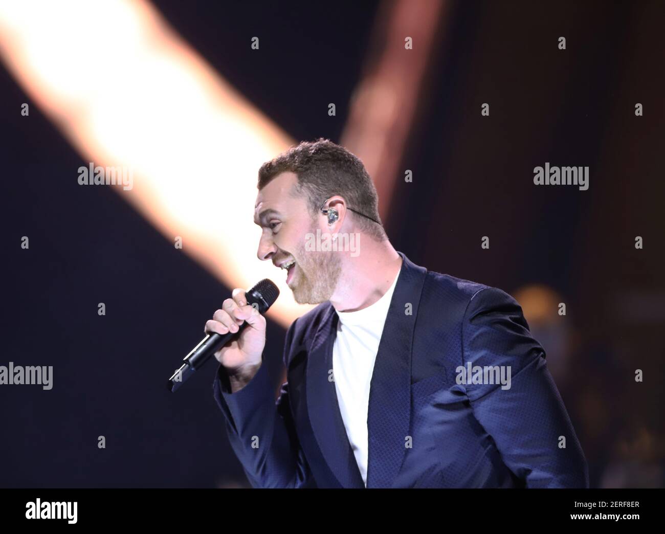 Sam Smith concert at Palacio de los deportes Mexico City, July 27 2018 ...
