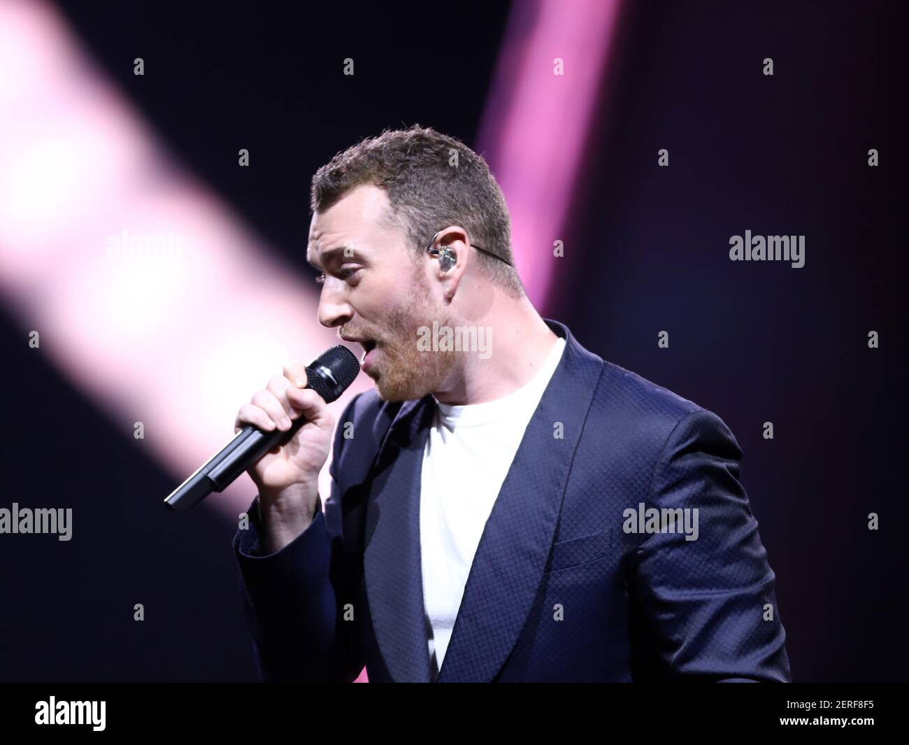 Sam Smith concert at Palacio de los deportes Mexico City, July 27 2018 ...