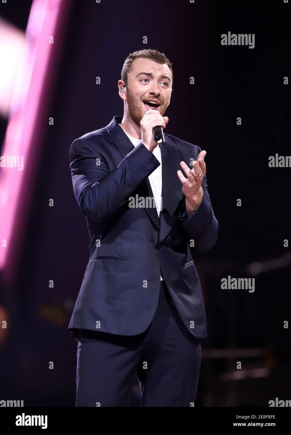 Sam Smith concert at Palacio de los deportes Mexico City, July 27 2018 ...