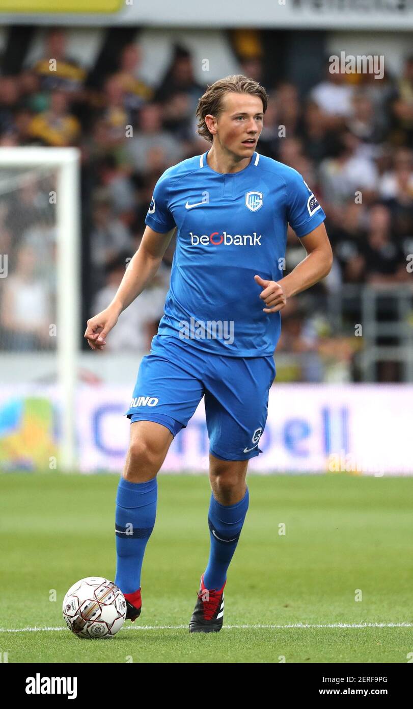 Sander Berge pictured in action during the Jupiler Pro League matchday ...