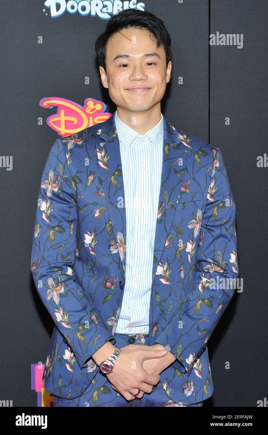 Actor Ricky He attends the red carpet premiere of Freaky Friday at the ...