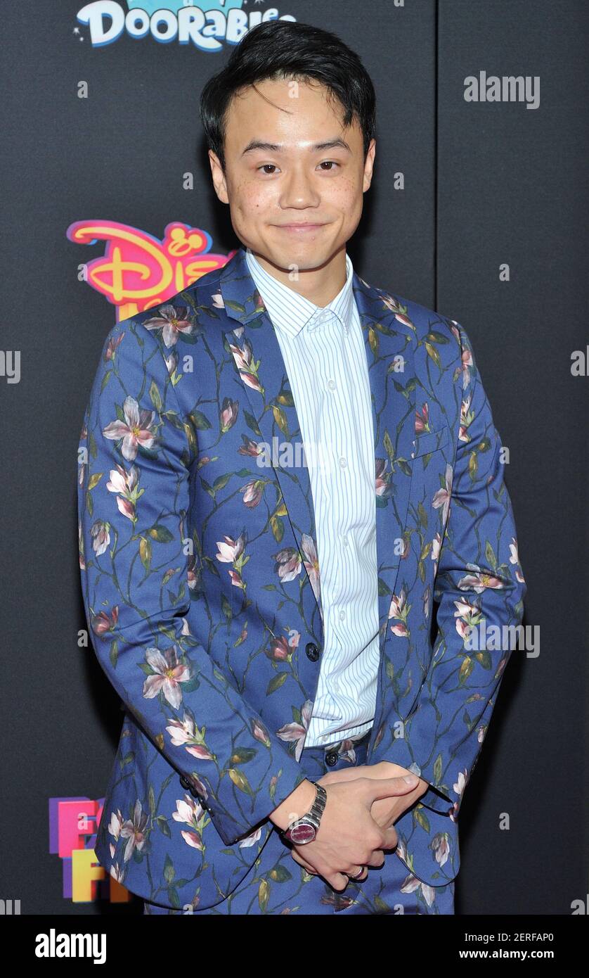 Actor Ricky He attends the red carpet premiere of Freaky Friday at the ...