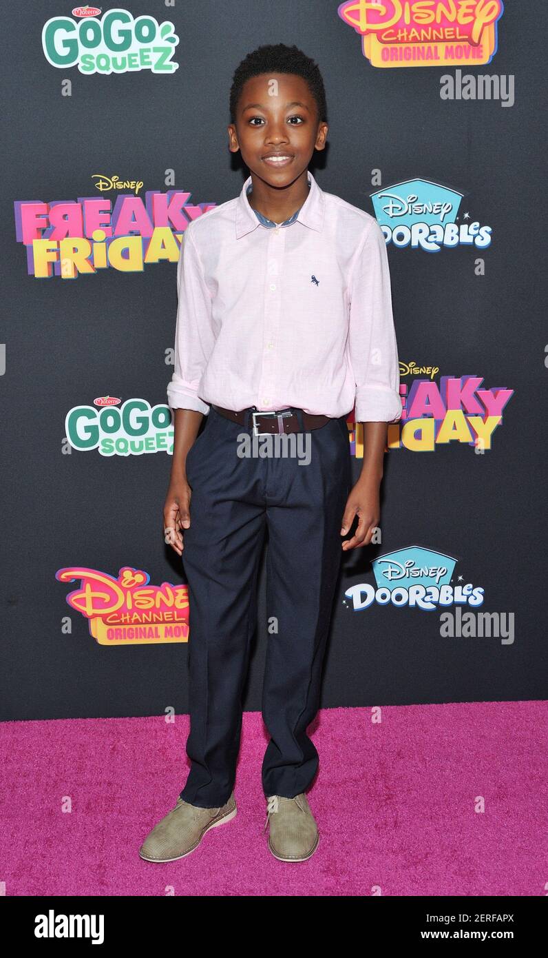 Actor Ramon Reed attends the red carpet premiere of Freaky Friday at ...