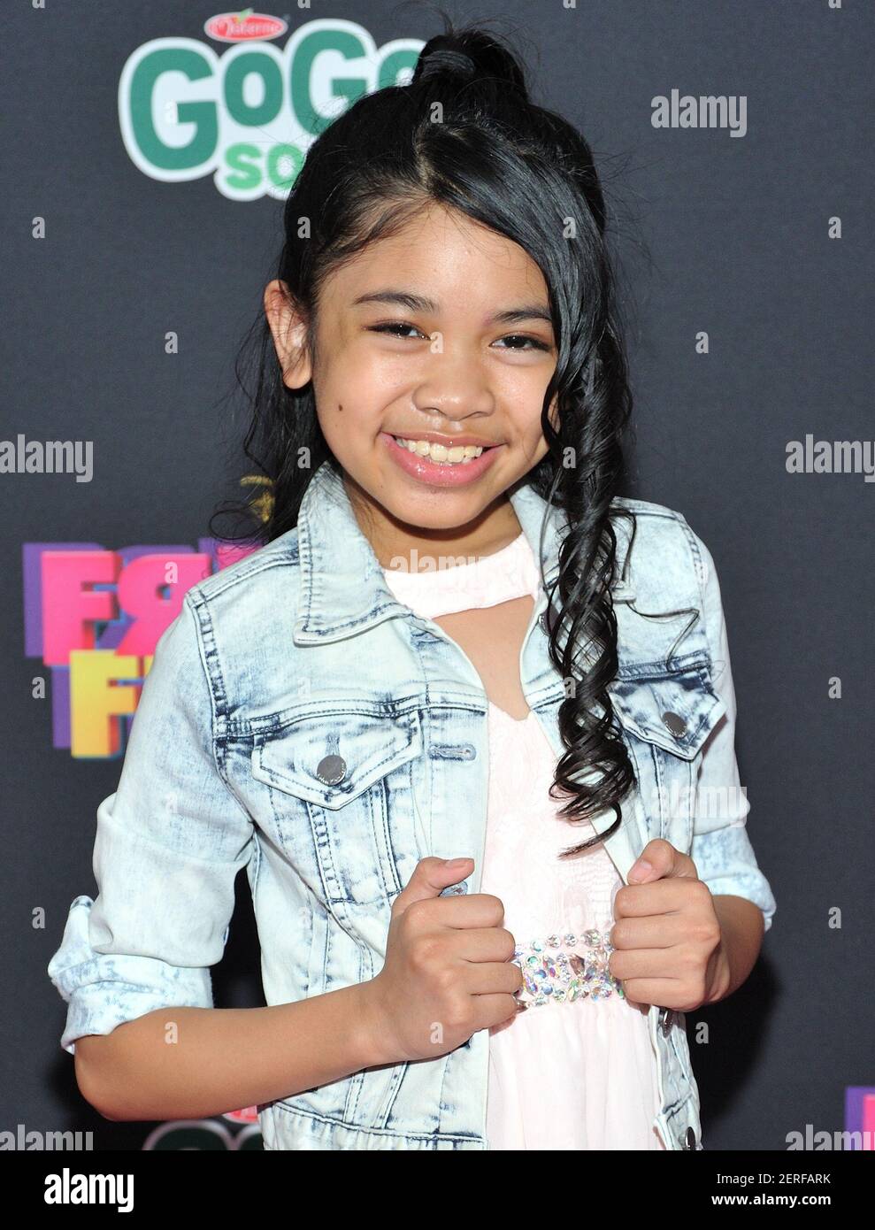 Actress Mikee Castillo attends the red carpet premiere of Freaky Friday ...