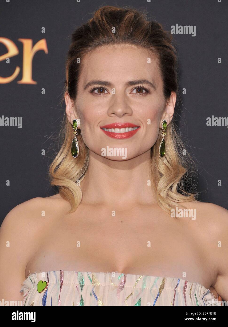 Hayley Atwell arrives at the Disney’s “Christopher Robin" Los Angeles ...