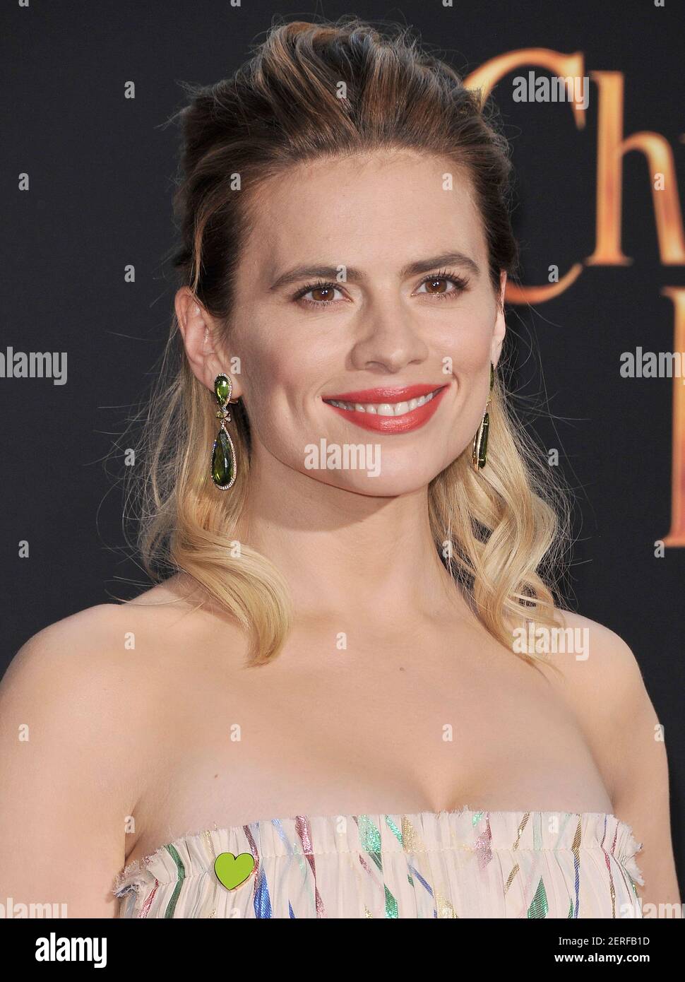 Hayley Atwell arrives at the Disney’s “Christopher Robin" Los Angeles ...