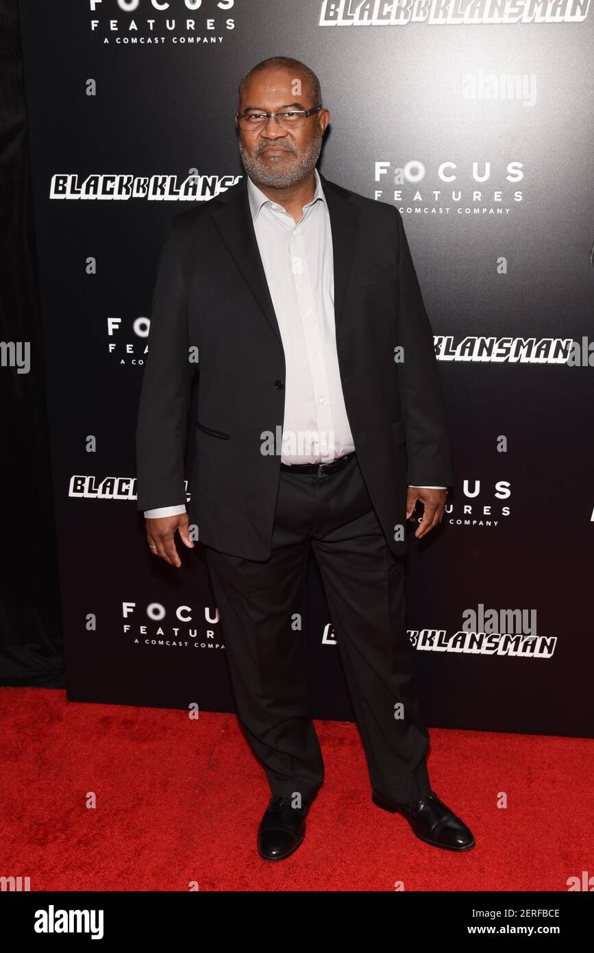 Ron Stallworth attends New York Premiere of BlacKkKlansman on July 30 ...