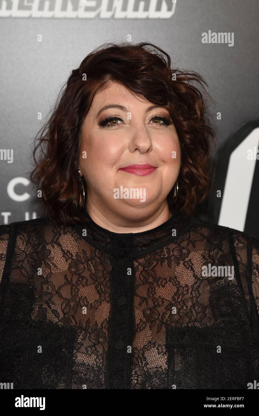 Ashlie Atkinson attends New York Premiere of BlacKkKlansman on July 30, 2018 at BAM Harvey ...