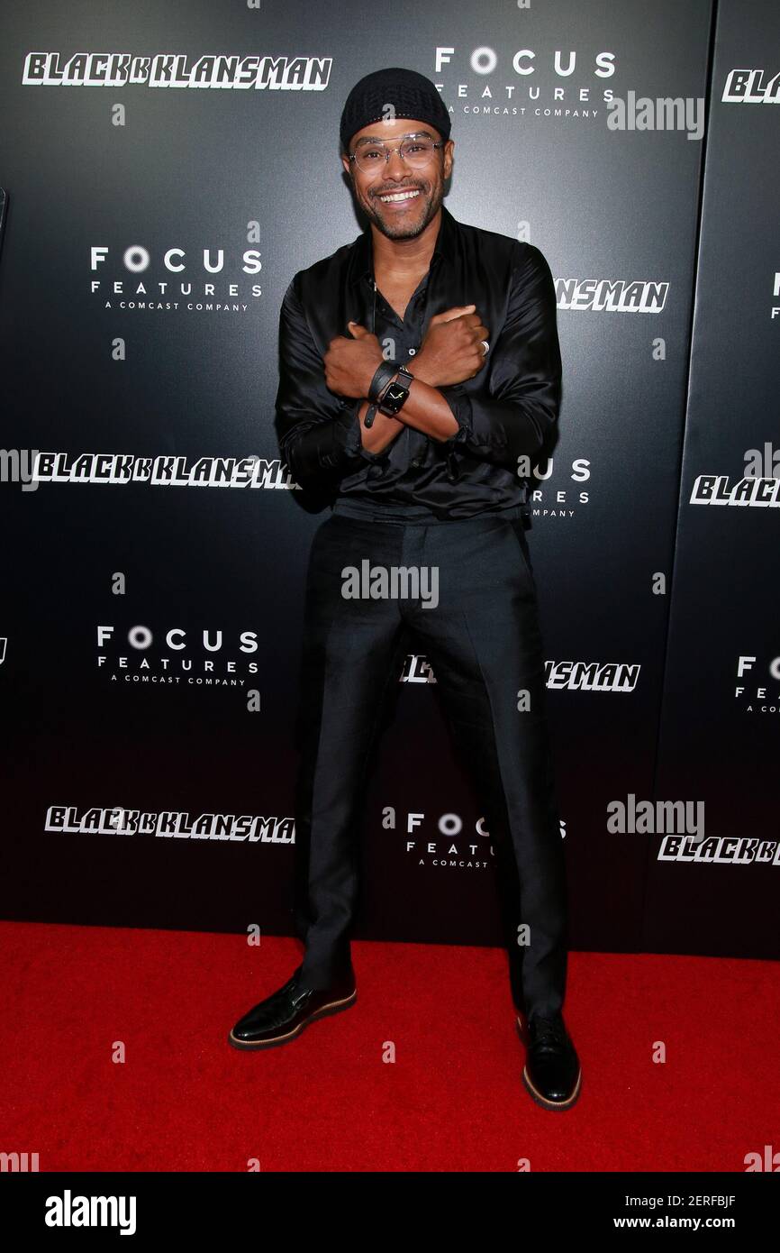 Maxwell attends New York Premiere of BlacKkKlansman in New York, NY on ...