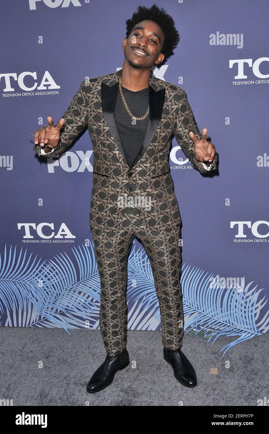 Jordan L. Jones arrives at the FOX Summer TCA 2018 All-Star Party held ...