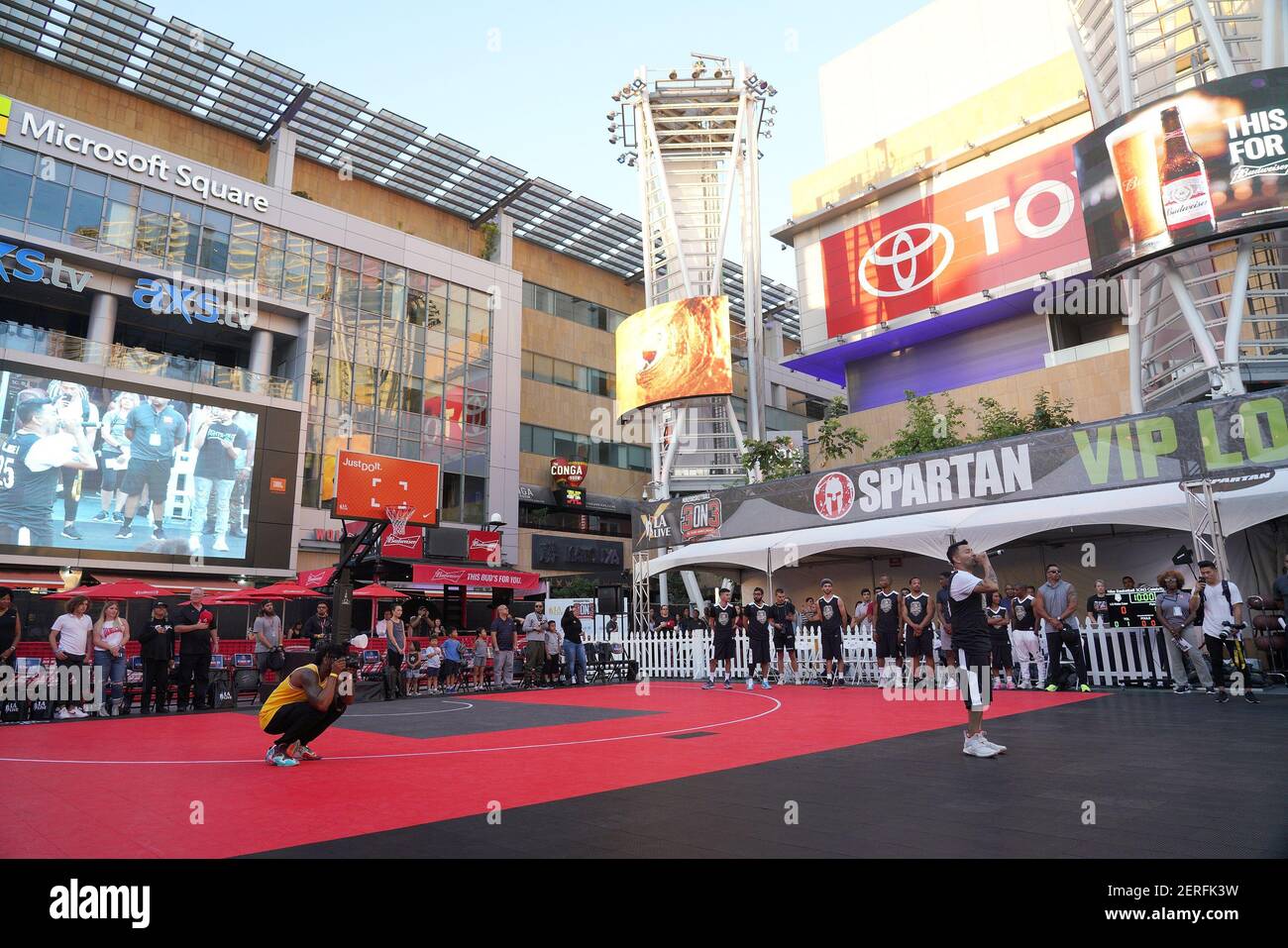 Frankie J at the 10th Annual Nike Basketball 3On3 Tournament held at L ...