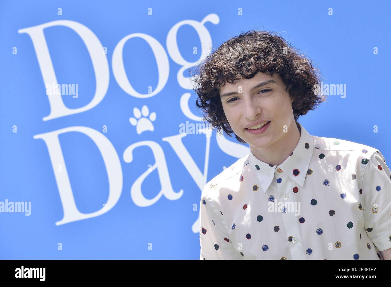 Finn Wolfhard arrives at the "Dog Days" Los Angeles Premiere held at ...