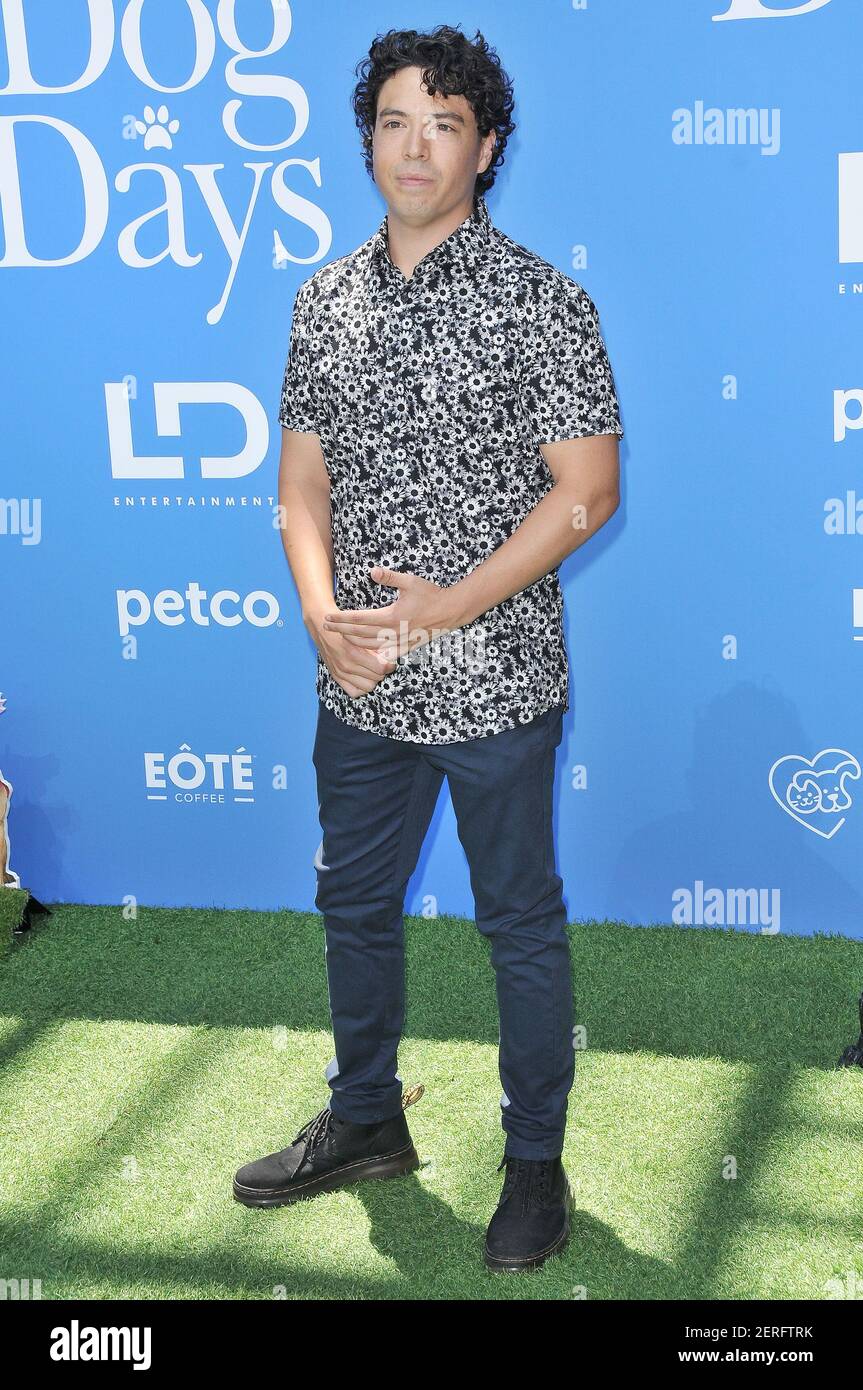 Jon Bass arrives at the "Dog Days" Los Angeles Premiere held at The ...
