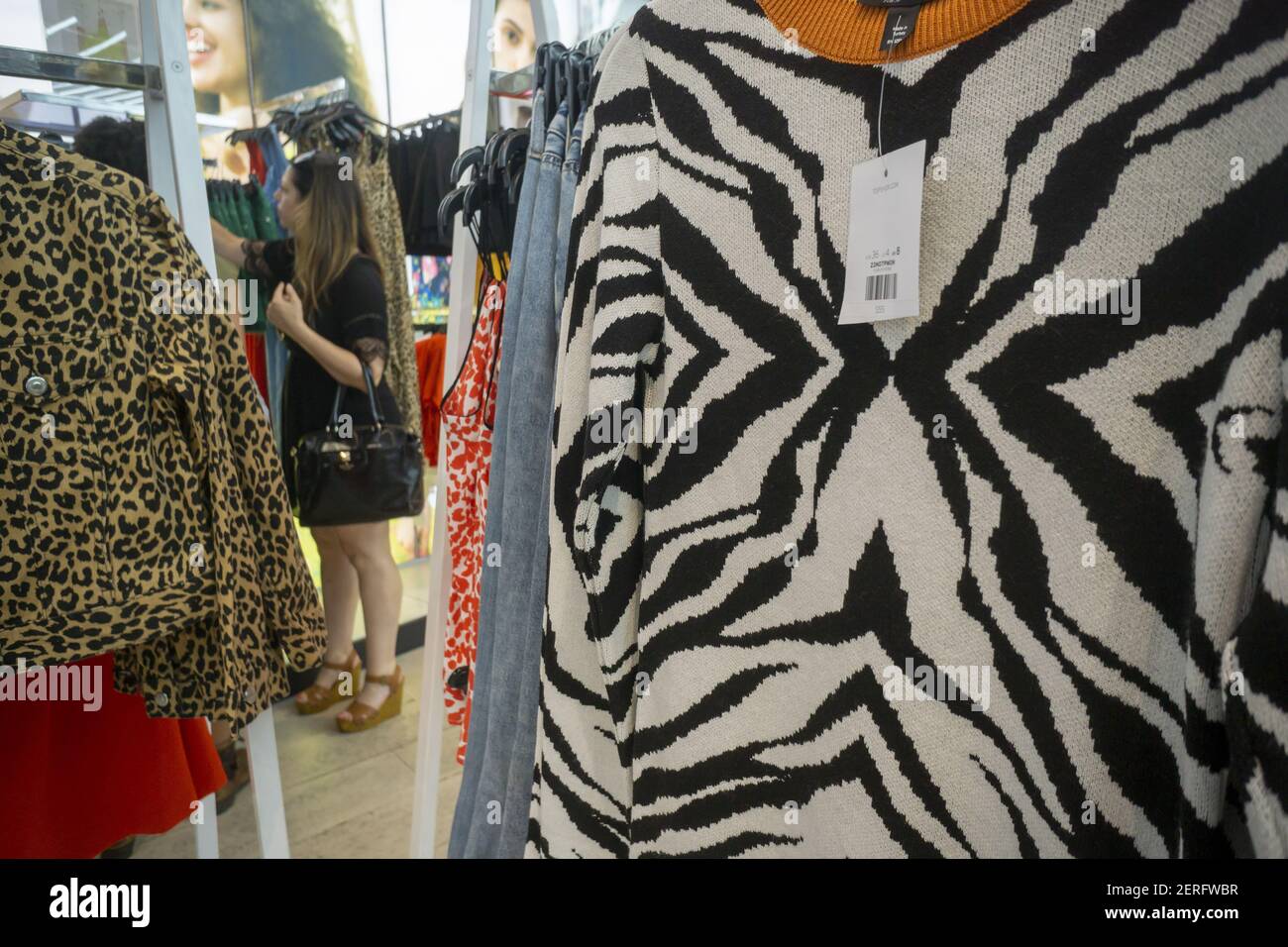 Topshop/Topman store in Midtown Manhattan in New York on Saturday ...