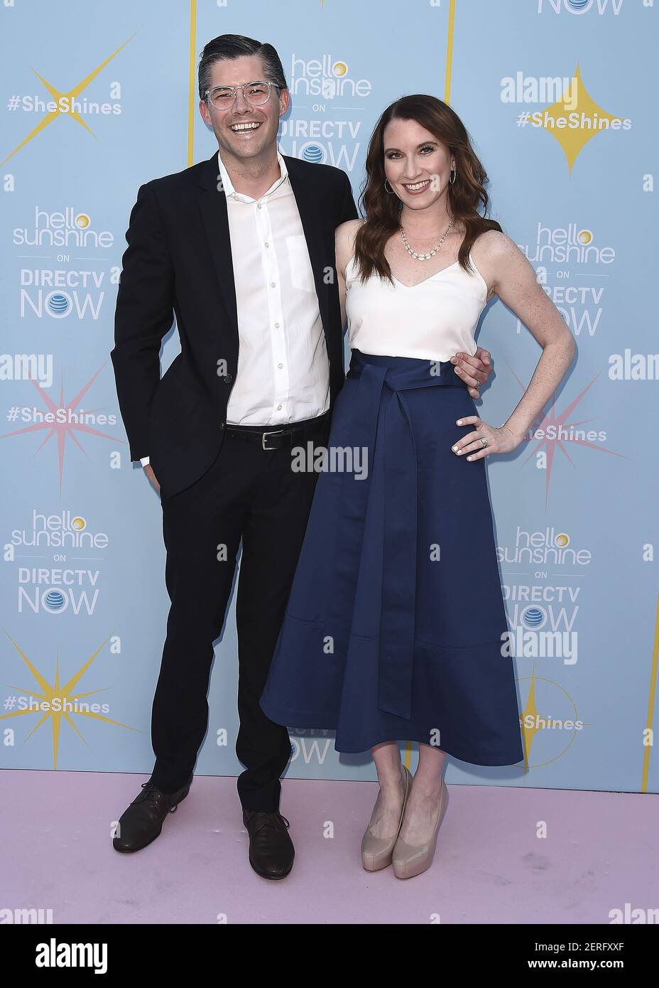 HOLLYWOOD, CA - AUGUST 6: John Shearer and Clea Shearer at AT&T & Hello ...