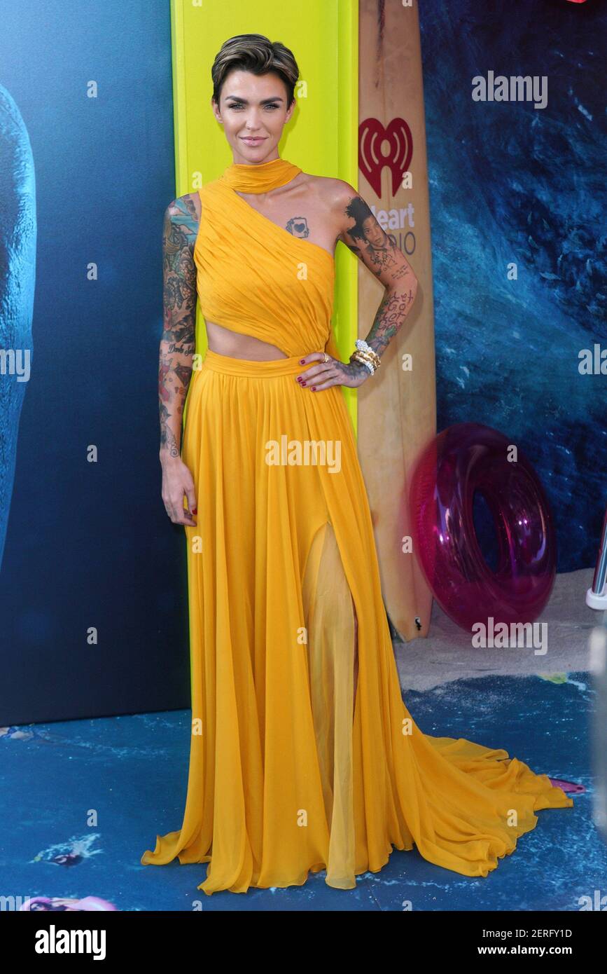 Ruby Rose at Warner Bros. Pictures Los Angeles Premiere Of 'The Meg ...