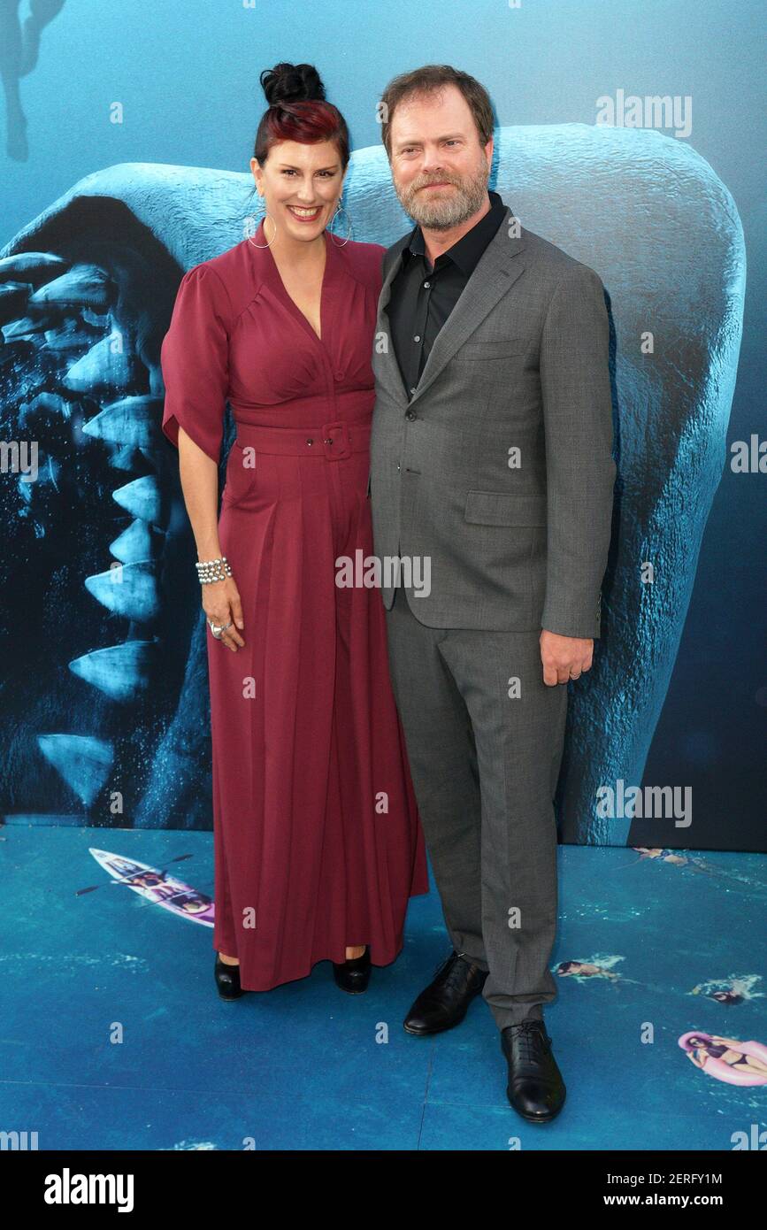 Rainn Wilson at Warner Bros. Pictures Los Angeles Premiere Of 'The Meg ...