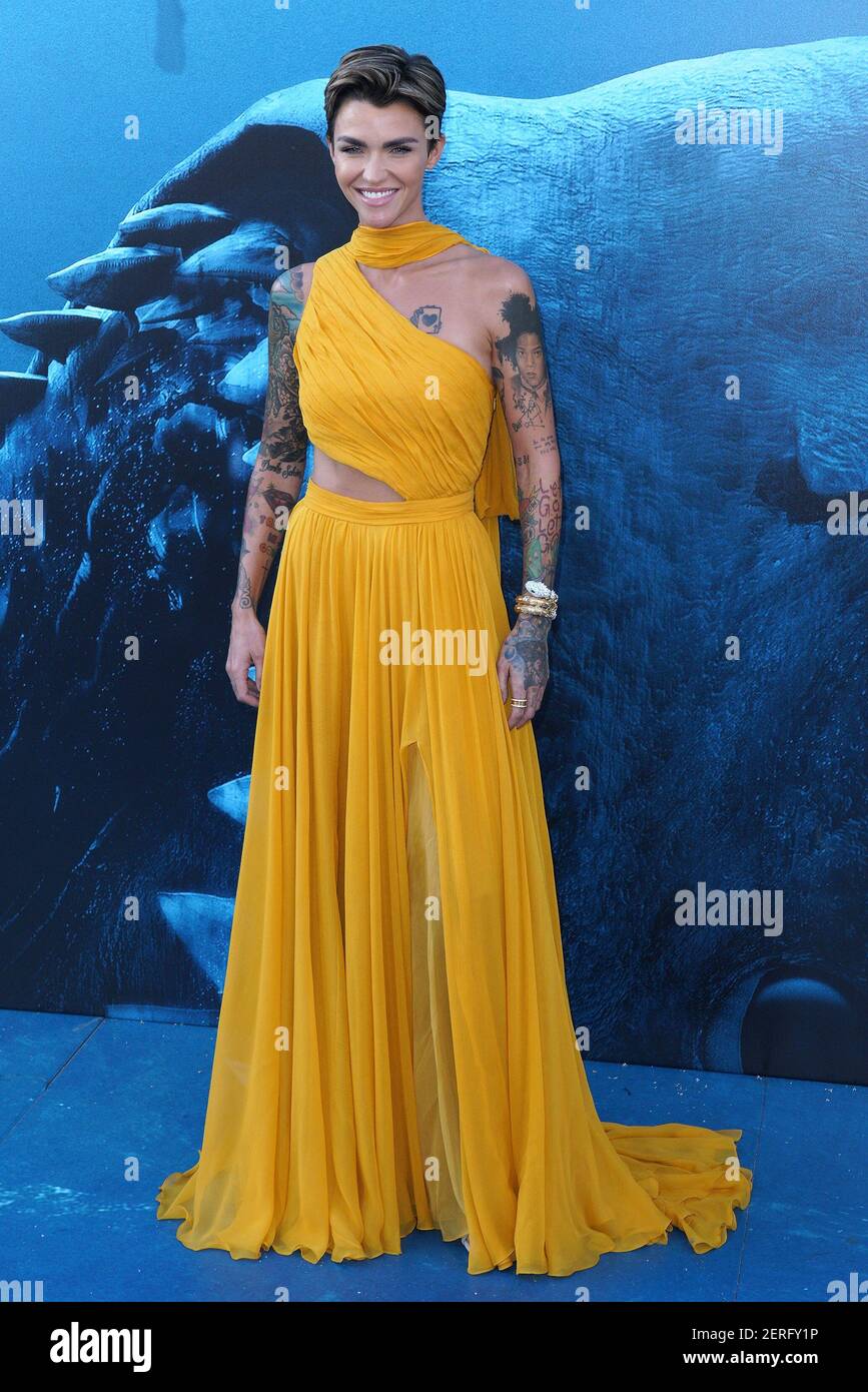 Ruby Rose at Warner Bros. Pictures Los Angeles Premiere Of 'The Meg ...
