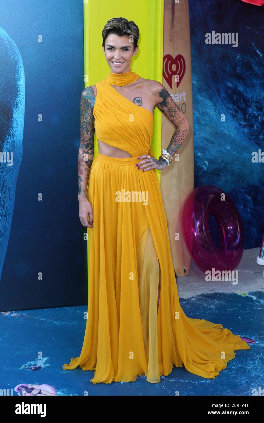 Ruby Rose at Warner Bros. Pictures Los Angeles Premiere Of 'The Meg ...