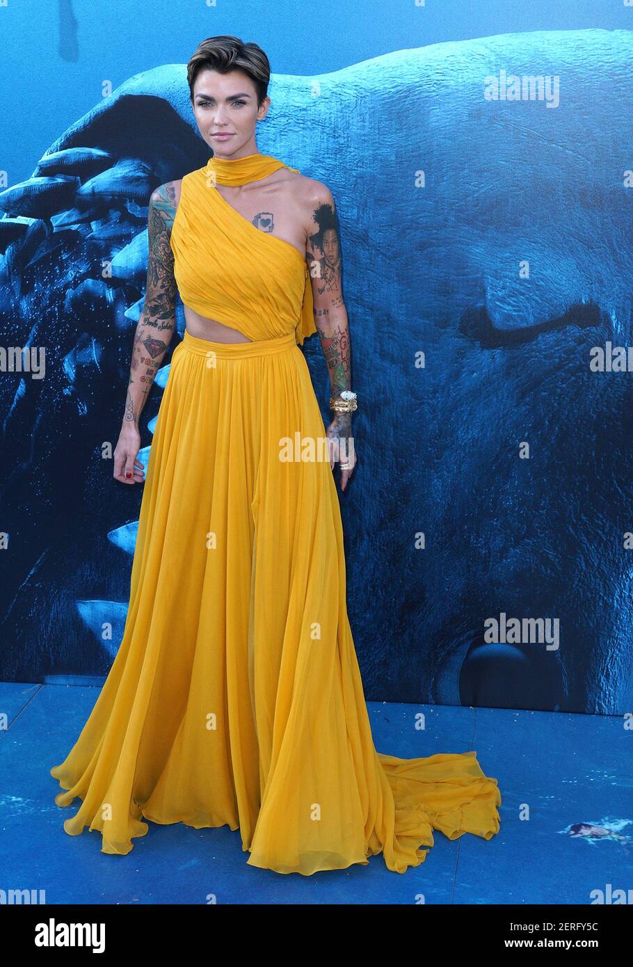 Ruby Rose at Warner Bros. Pictures Los Angeles Premiere Of 'The Meg ...