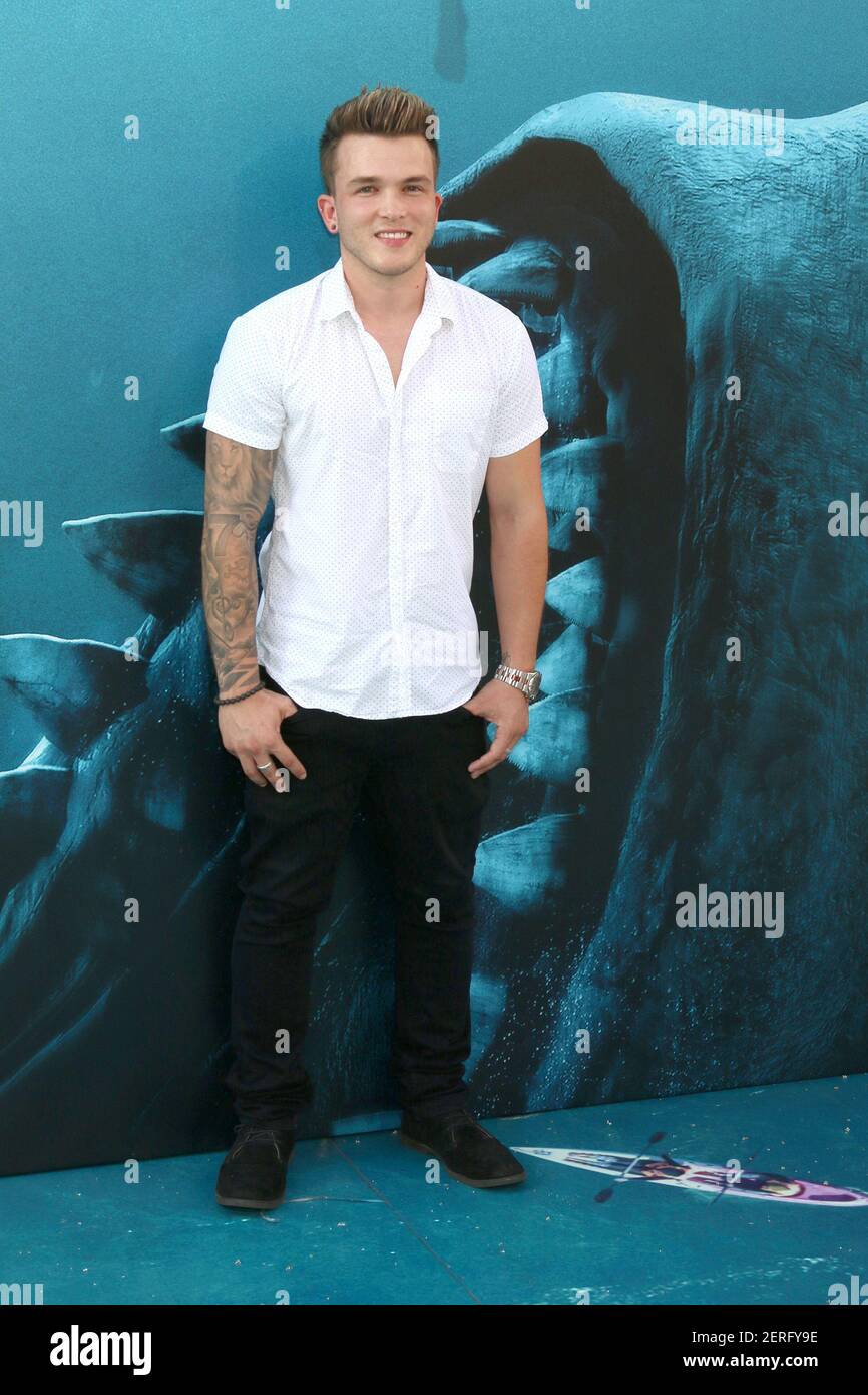 Josh Devine at the "The Meg" Premiere on the TCL Chinese Theater IMAX ...