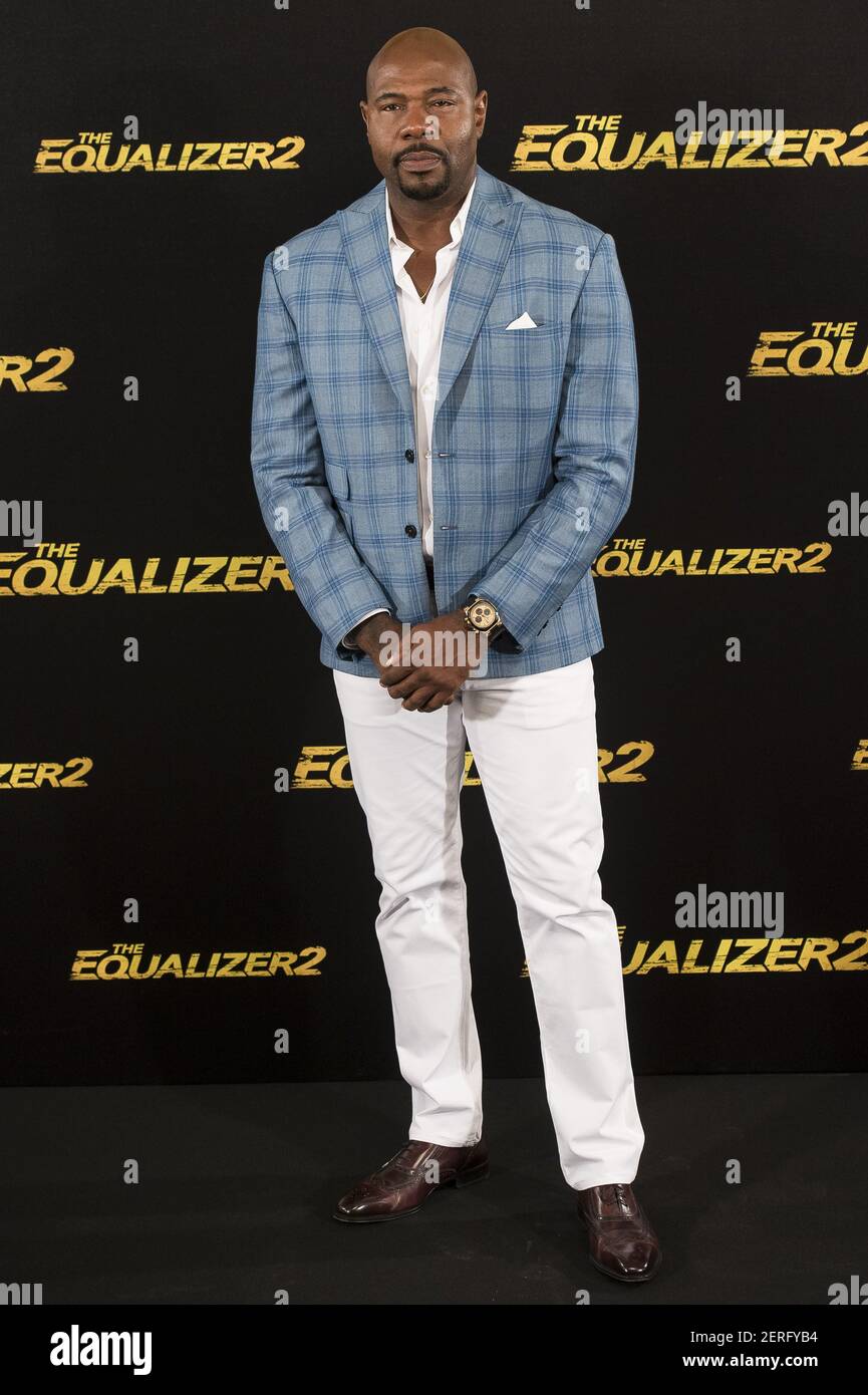 American director Antoine Fuqua attends to presentation of the film ...